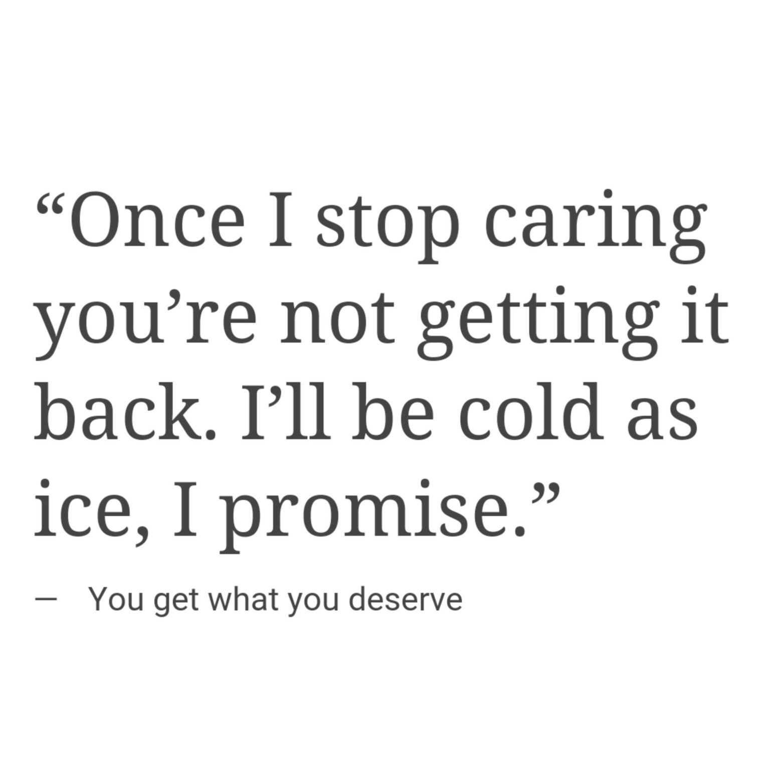 Quotes About Not Caring - DesiQuotes.com